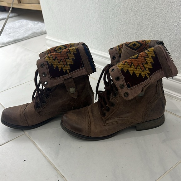 Steve Madden | Shoes | Steve Madden Chevie Combat Boots | Poshmark